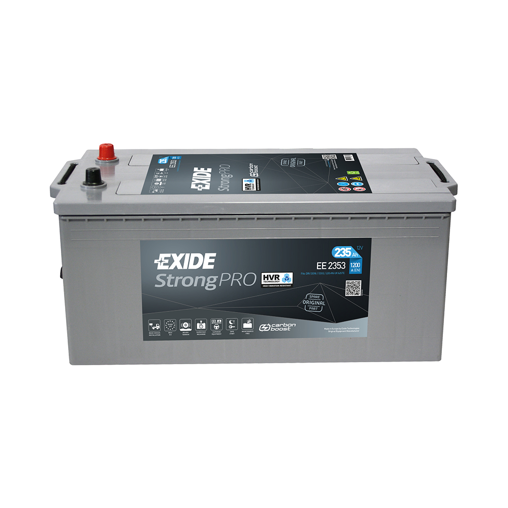 Exide StrongPro EFB+ EE2353 12V 235Ah - Σταματόπουλος Μπαταρίες